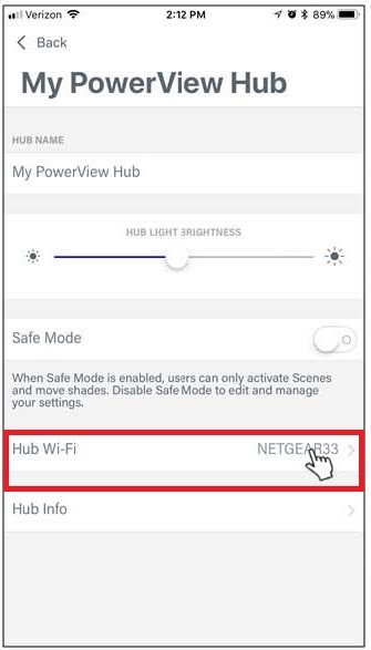 Reset the Wi-Fi Connection for PowerView® Gen 2 Hub – Hunter Douglas